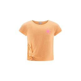 happy girls M&auml;dchen Sommerkleid "Shirt"apricot, Gr. 128, Stoff, 100% Baumwolle, Kleider