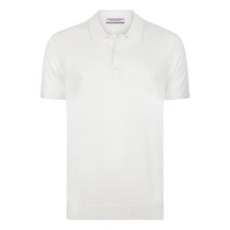 FELIX HARDY Damen Poloshirt "Trikot Polo Shirt Kurzarm"ecru, Gr. L, 50% Baumwolle, 50% Polyacryl, Shirts