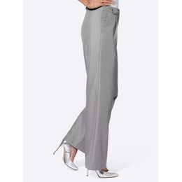 Classic Basics Damen Webhose, grau, Gr. 24, unifarben, 100% Polyester, Hosen