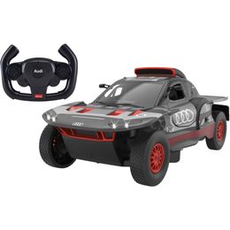 RC-Auto Jamara "Deluxe Cars, AUDI RS Q e-tron E2 1:14, grau - 2,4 GHz", grau, Fernlenkfahrzeuge, KinderB:16,6cm H:13,8cm T:33,3cm, RC-Auto, mit LED-Lichtern, B:16,6cm H:13,8cm T:33,3cm