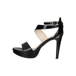 Nero Giardini Damen High-Heel-Sandalette "Nero Giardini Sandalen Nappaleder", Gr. 38, schwarz, Nappaleder, Schuhe