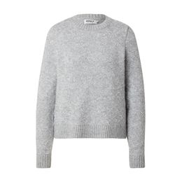 Only Pullover 'ONLAlba' Damen Gr&ouml;&szlig;e S graumeliert / silber