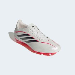Fu&szlig;ballschuh adidas Performance "COPA PURE IV LEAGUE FIRM GROUND", Gr. 45, zero metallic, core schwarz, lucid rot, Synthetik, Schuhe Fu&szlig;ballschuh, Au&szlig;ensohle f&uuml;r feste B&ouml;den