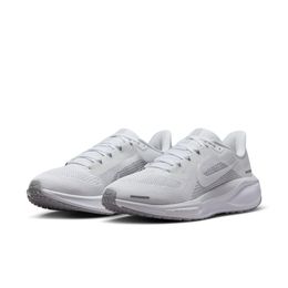 Laufschuh Nike "Pegasus 41", Damen, Gr. 38,5, wei&szlig;, wei&szlig;, pure platinum, Synthetik, Textil, Schuhe Laufschuh