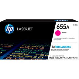 HP Tonerpatrone "HP original Toner 655A, Farben: B/C/M/Y", pink (magenta), Tonerpatronen, Tonerpatrone