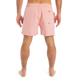 Boardshorts Quiksilver "Everyday Deluxe 15", Herren, Gr. XL, rot (fiery coral), Obermaterial: 70% Microfaser, 30% Microfaser;, Hosen Boardshorts