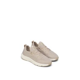 Marc O'Polo Slip-On Sneaker MARC O'POLO "Leila", Damen, Gr. 36, sand, Textil, meliert, Schuhe Slip-On Sneaker, Slipper, Freizeitsneaker, Halbschuh mit Anziehlasche