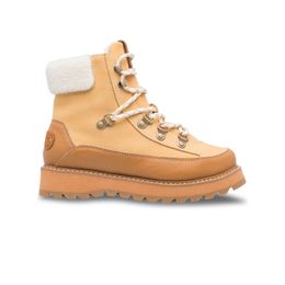 Stiefel Roxy "Azelie", Damen, Gr. 9(40), braun (tan, braun), Obermaterial:Obermaterial: 82% Leder / 16% Microfaser, 2% Metall, Futter: 100% Microfaser, Laufsohle: 100% Gummi;, Schuhe Stiefel