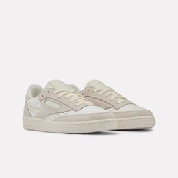 Trainingsschuh Reebok CLASSIC "CLUB C REVENGE VINTAGE II", Damen, Gr. 37,5, chalk, chalk, chalk, Leder, Textil, Schuhe Trainingsschuh