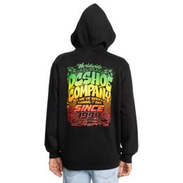 Hoodie DC Shoes "Hot Box", Herren, Gr. XS, schwarz, Obermaterial: 55% Walkfrottier, 25% Walkfrottier, 20% Microfaser;, Sweatshirts Hoodie