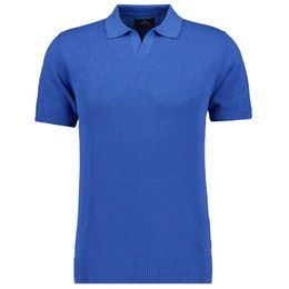 Ragman Herren Rundhalspullover, blau, Gr. XXL, Feinstrick, 100% Baumwolle, Pullover