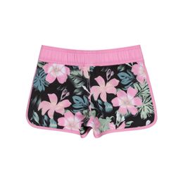 Boardshorts Roxy "Good Waves", M&auml;dchen, Gr. 14(155-164cm), schwarz, Obermaterial: 55% Microfaser, 37% Microfaser, 8% Elasthan;, Hosen Boardshorts