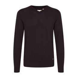 Strickfleece-Pullover Blend "Strickpullover BHWEBER", Herren, Gr. XL, schwarz, Obermaterial: 78% Viskose CV. 22% Polyester PES., Pullover Strickfleece-Pullover