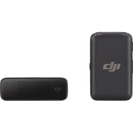DJI Mikrofon "MIC (1 TX + 1 RX)", schwarz, B:4,73cm H:3,04cm T:2cm, Mikrofone, Mikrofon