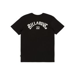 T-Shirt Billabong "Arch Wave", Jungen, Gr. 8(125-130cm), schwarz, Obermaterial: 100% Walkfrottier;, Shirts T-Shirt