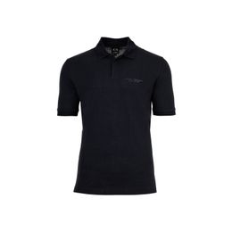 Poloshirt Armani Exchange "Poloshirt POLO SHIRT 1er Pack", Herren, Gr. S, blau (dunkelblau), Obermaterial: 100% Baumwolle CO., Shirts Poloshirt