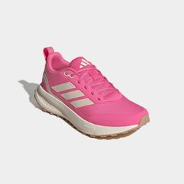 Laufschuh adidas Performance "RUNFALCON 5 TR", Damen, Gr. 43, pink fusion, chalk wei&szlig;, core schwarz, Synthetik, Textil, Schuhe Laufschuh