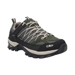 CMP Herren Wanderschuh "RIGEL LOW WP TREKKING SHOES", Gr. 45pine, corda, Leder, Synthetik, Schuhe, wasserdicht