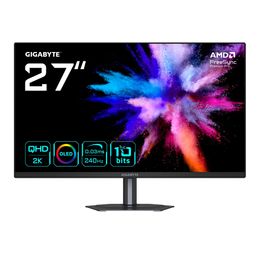 Gigabyte Gaming-Monitor "GO27Q24", Energieeffizienz: E, schwarz, Monitore, dreh-,neig-,schwenk-, h&ouml;henverstellbar, Gaming-Monitor