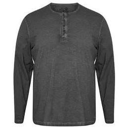 !Solid Langarmshirt SOLID "Langarmshirt SDTimur BT", Herren, Gr. 4XL, schwarz, Obermaterial: 100% Baumwolle CO., regular fit normal, Rundhals, Shirts Langarmshirt