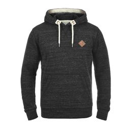 !Solid Kapuzenpullover SOLID "Hoodie SDKevin", Herren, Gr. XL, schwarz, Web, Obermaterial: 93% Baumwolle CO. 7% Polyester PES., Pullover Kapuzenpullover
