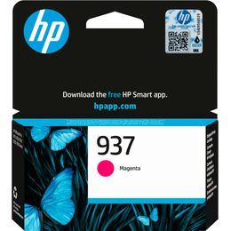 HP Tintenpatrone "HP original Druckerpatrone 937 Magenta", pink (magenta), Tintenpatronen, 3 Probemonate gratis* drucken, Tintenpatrone
