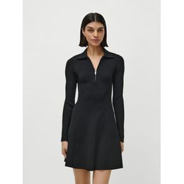 LEGER Damen Strickkleid "Marou, LeGer by Lena Gercke"schwarz, Gr. 38, unifarben, Strick, Obermaterial: 100% Polyester, Kleider, Regular fit mit