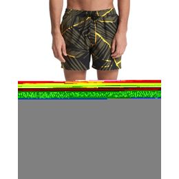 Boardshorts Quiksilver "Everyday Printed Volley 15", Herren, Gr. L, grape leaf natural geo, Obermaterial: 100% Microfaser;, Hosen Boardshorts