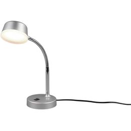 REALITY LEUCHTEN LED Tischleuchte "Kiko", grau (titansilberfarben), 1, &Oslash; 10cm H: 34cm, Leuchten, LED Tischleuchte