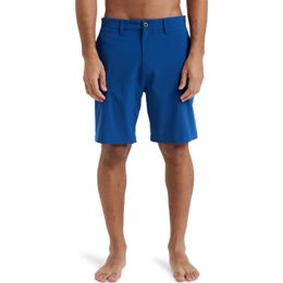 Badeshorts Quiksilver "Union Heather Amph 19", Herren, Gr. 31SM, US-Gr&ouml;&szlig;en, blau (estate blau heather), Polyester, Badehosen Badeshorts