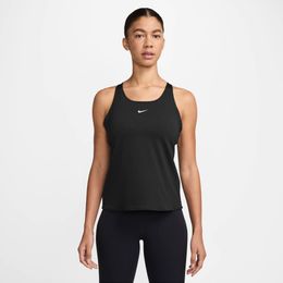 Tanktop Nike "Nike Pro Women's Dri-FIT Tank Top", Damen, Gr. S, schwarz, wei&szlig;, Obermaterial: 87% Polyester, 13% Elasthan, Tops Tanktop, sportlicher Stil, f&uuml;r Fitness, &auml;rmelloses Design