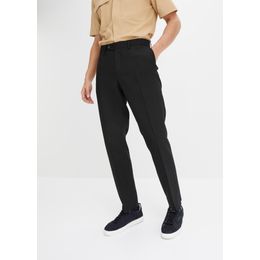 bonprix Herren Anzughose "Baukasten-Anzugshose, Regular Fit", schwarz, festlich, Gr. 64, Obermaterial: 100% Polyester. Futter: 100% Polyester, Hosen,