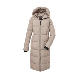 G.I.G.A. by Killtec Steppmantel "GW 50 WMN QLTD CT", Damen, Gr. 38, beige (hellbeige), Obermaterial: 100% Polyester;Futter: 100% Polyester;F&uuml;llung: 100% Polyester, G.I.G.A. DX BY KILLTEC, M&auml;ntel Steppmantel, Trendiger Damenmantel, wasserabweisend, winddicht, atmungsaktiv