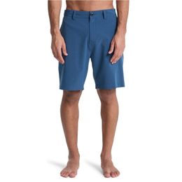 Badeshorts Quiksilver "Union Heather Amph 19", Herren, Gr. 32(M), US-Gr&ouml;&szlig;en, schwarz denim heather, Polyester, Badehosen Badeshorts