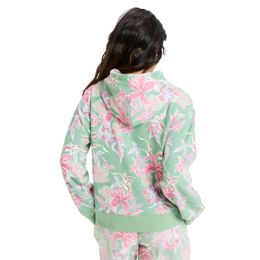 Hoodie Roxy "Hibiscus Island", Damen, Gr. XS, basil kartofeel apparel, Obermaterial: 60% Walkfrottier, 40% Microfaser;, Sweatshirts Hoodie