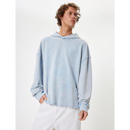 KOTON Sweatshirt Herren Gr&ouml;&szlig;e XXL hellblau