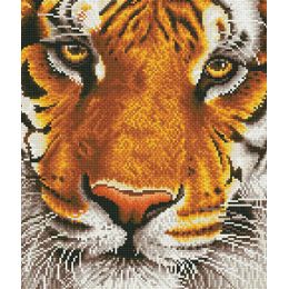Kreativset DIAMOND DOTZ "Diamond Painting Tiger", bunt, Kreativsets, Kinder, Kreativset