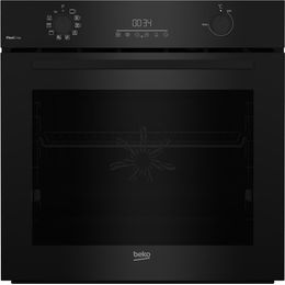 Beko Einbaubackofen "BCBIS17300BMPF", Energieeffizienz: A+, schwarz, B:59,4cm H:59,5cm T:56,7cm, Back&ouml;fen, Dampf f&uuml;r knusprige Kruste & fluffiges Inneres dank SteamAdd, Einbaubackofen