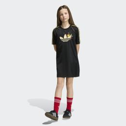 M&auml;dchen Shirtkleid "adidas originals X LIBERTY LONDON REGULAR", schwarz, Gr. 152, adidas originals, Obermaterial: 100% Polyester, Kleider