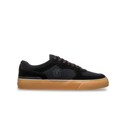 Sneaker Element "Heatley 2.0", Herren, Gr. 11(44,5), schwarz gum rot, Obermaterial:Obermaterial: Leder, Futter aus Microfaser, Gummilaufsohle;, Schuhe Sneaker
