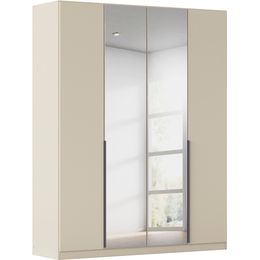 Dreht&uuml;renschrank OTTO HOME "Kleiderschrank Schrank Garderobe AGORDO mit Dekor- oder Hochglanzfront", beige (beige (champagner)), B:181cm H:210cm T:54cm, Holzwerkstoff, Schr&auml;nke, Dreht&uuml;renschrank, durchdachte Innenausstattung, in 8 Breiten und 2 H&ouml;hen MADE IN GERMANY