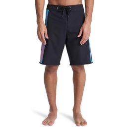 Boardshorts Quiksilver "Surfsilk Holmes 20", Herren, Gr. 36(XL), schwarz holmes, Obermaterial: 88% Microfaser, 12% Elasthan;, Hosen Boardshorts