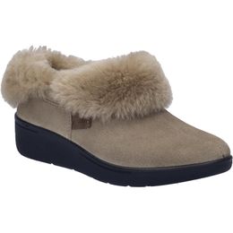 Hausschuh Josef Seibel "Tara 04, beige", Damen, Gr. 38, beige, Obermaterial: 100% Lammfell LF., Schuhe Hausschuh