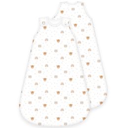 Babyschlafsack Baby Best "Little friends Baby-Schlafsack 70cm", Baby, Gr. L: 60cm, wei&szlig;, Bezug: 100% Baumwolle. F&uuml;llung: 100% Polyester, Schlafs&auml;cke Babyschlafsack