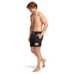 Boardshorts Billabong "Foundation Layback", Herren, Gr. L, schwarz, Obermaterial: 100% Microfaser;, Hosen Boardshorts