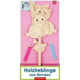 Mini-K&uuml;nstler &raquo;Holzlieblinge zum Bemalen&laquo;