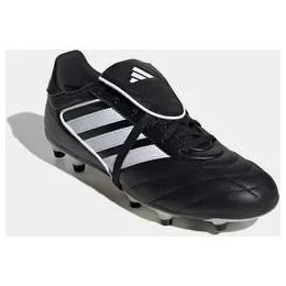 Fu&szlig;ballschuh Adidas PERFORMANCE "COPA GLORO 2 FG", Herren, Gr. 40, schwarz-wei&szlig; (core schwarz, ftwr wei&szlig;, ftwr wei&szlig;), Leder, Synthetik, Schuhe Fu&szlig;ballschuh, Au&szlig;ensohle f&uuml;r Rasen und feste B&ouml;den