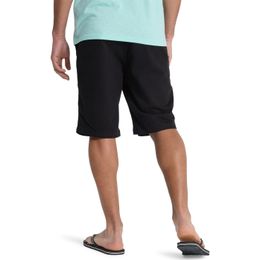 Bermudas Quiksilver "Union Straight 20", Herren, Gr. 31SM, schwarz, Obermaterial: 99% Walkfrottier, 1% Elasthan;, Hosen Bermudas