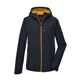 Outdoorjacke Killtec "KOS 110 MN JCKT", Herren, Gr. M, schwarz, Oberstoff: 100% Polyester (recycelt), Futter: 100% Polyester, Jacken Outdoorjacke, Funktionsjacke: leicht, wind- und wasserdicht, atmungsaktiv, packbar