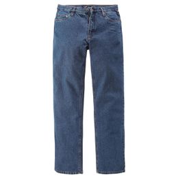 Arizona Herren Regular-fit-Jeans "James", blau, Basic, Gr. 44, Obermaterial: 100% Baumwolle, Jeans, regular fit, gerades Bein, Five-Pocket-Form,